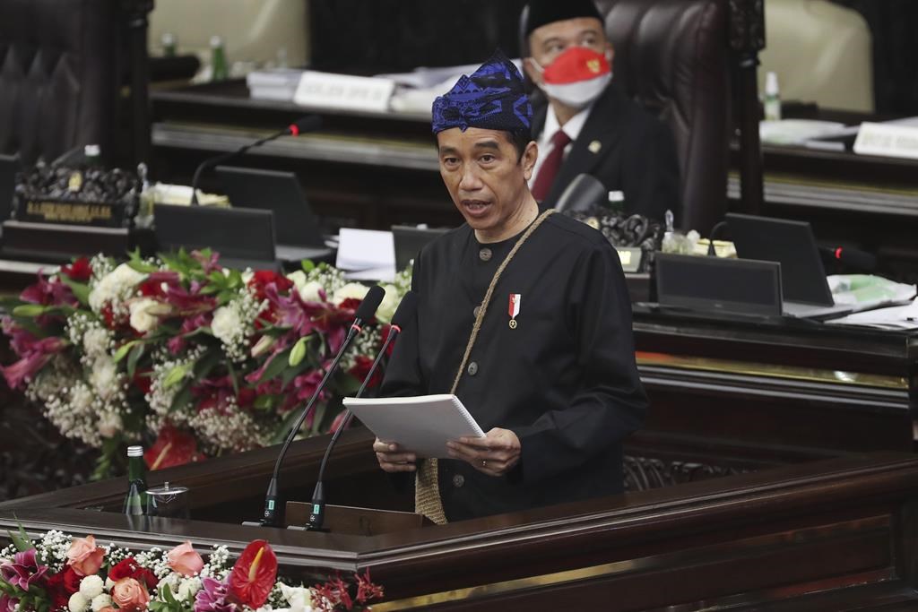 President Widodo says pandemic changed Indonesia's culture