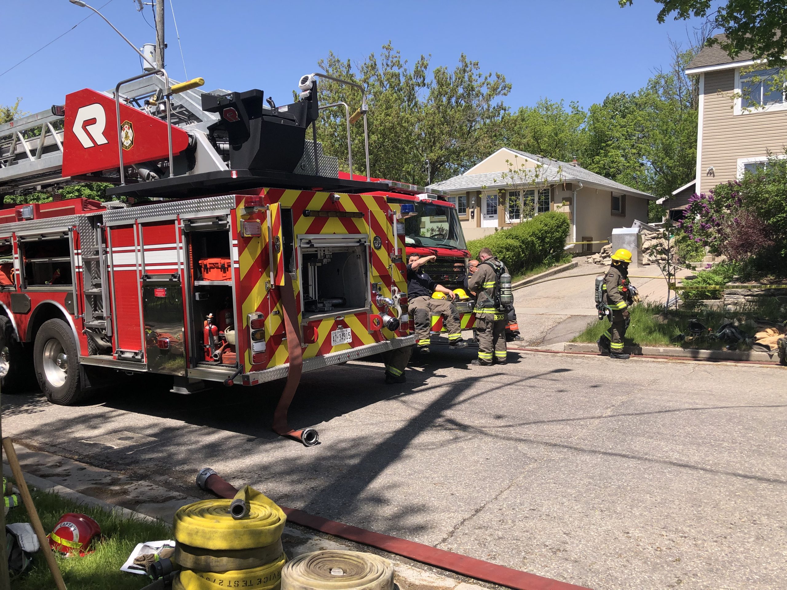 Fire investigation shuts down Devitt Avenue
