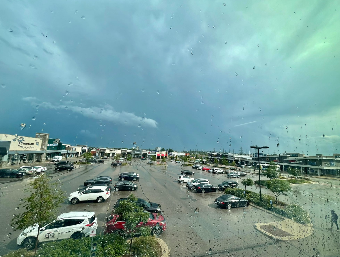 Severe thunderstorms hit Waterloo Region Tuesday