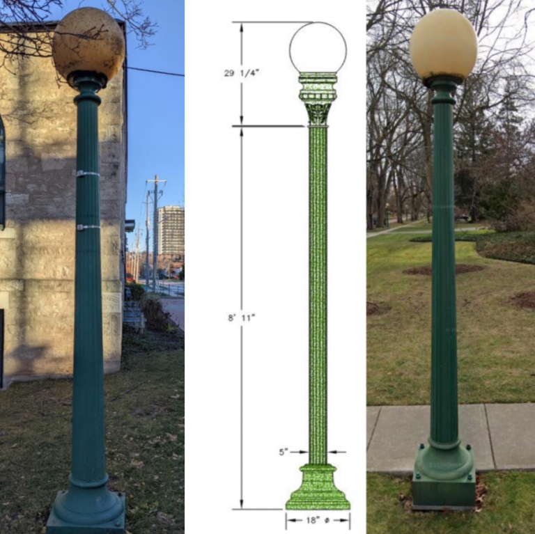 Cambridge council to consider upgrades to light poles in Dickson Hill area