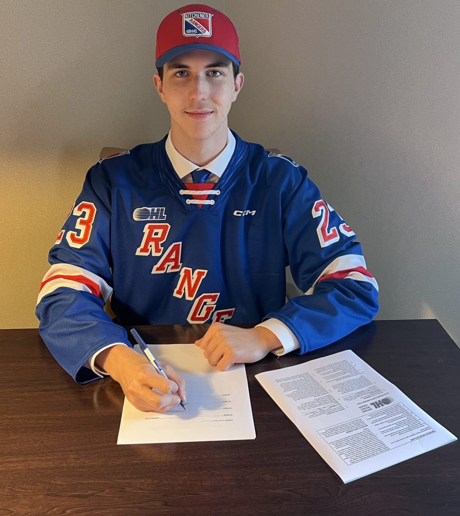 Rangers sign goalie Owen Edwards