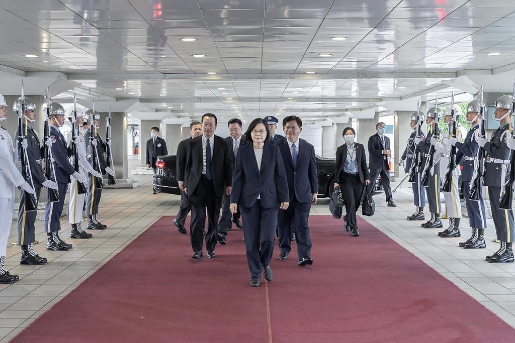 Taiwan's President Tsai begins visit to remaining ally Eswatini in ...