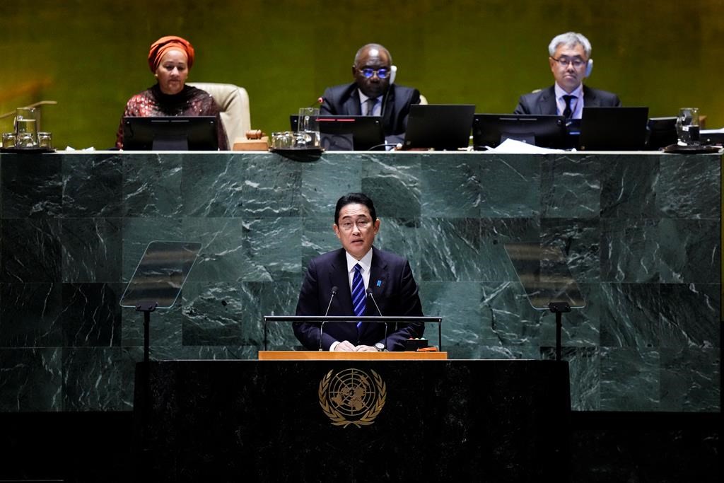 Japan's Kishida, at UN, tries to get the global nuclear disarmament ...