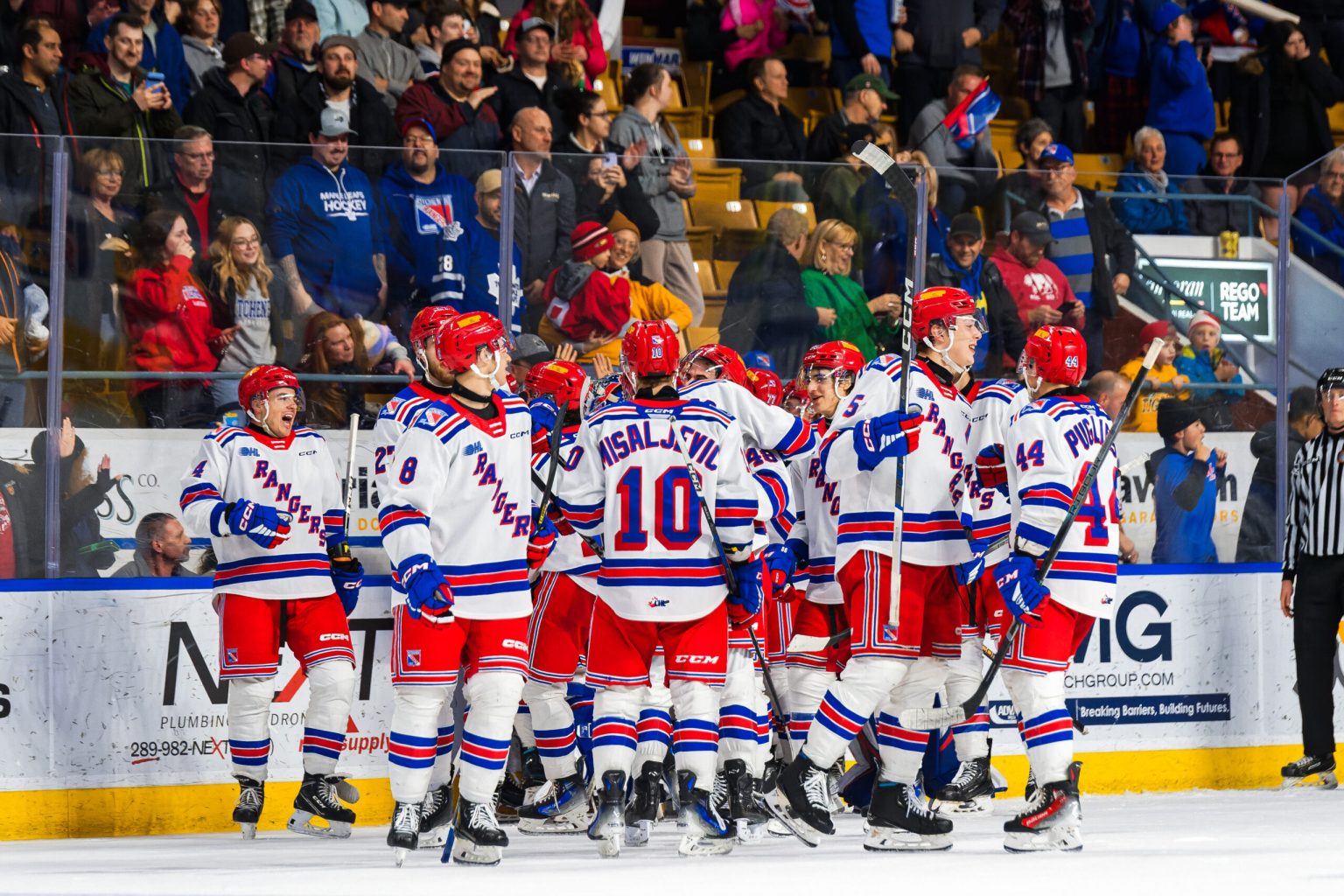 Rangers getting set to host Erie in Game 1