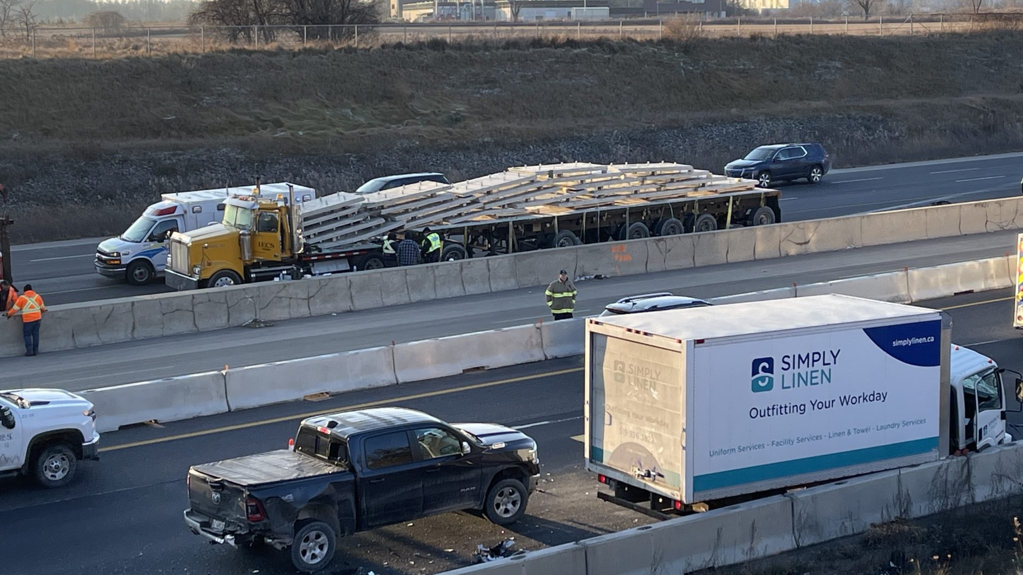 Multiple collisions, debris snarls 401 through Waterloo Region Tuesday ...