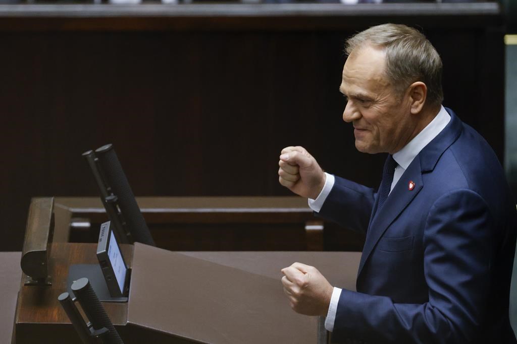 Donald Tusk becomes Poland's prime minister with the mission of improving European Union ties