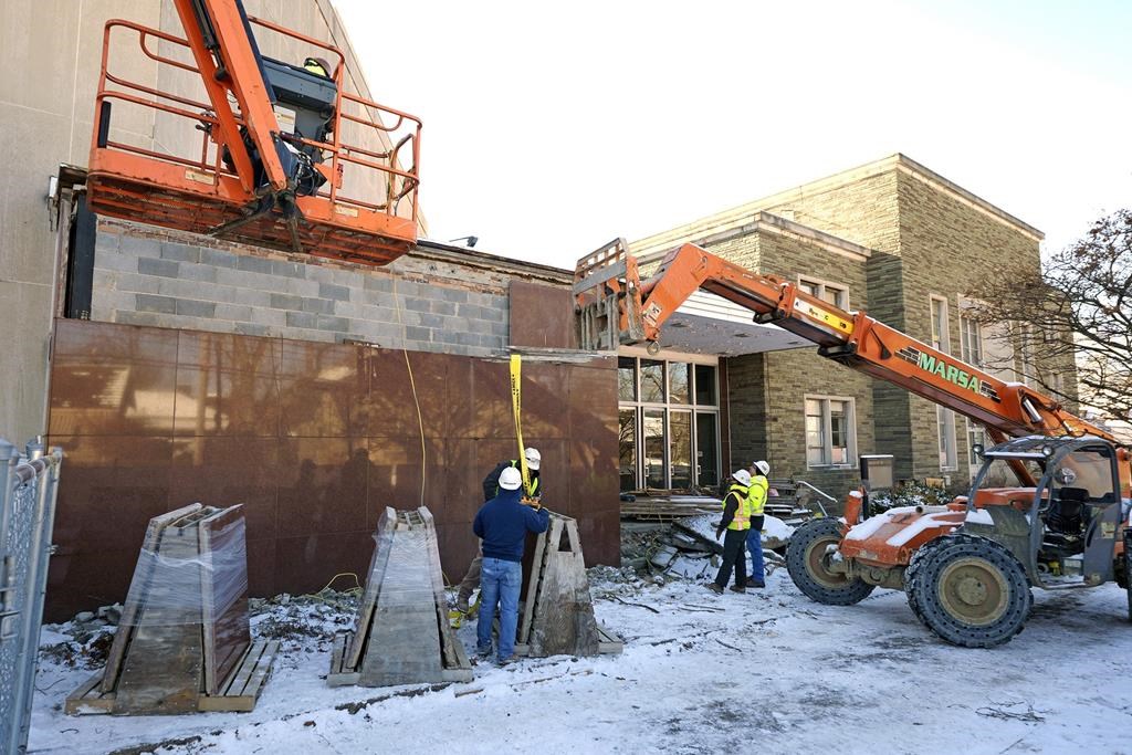 Tree of Life synagogue demolition begins ahead of rebuilding site of ...