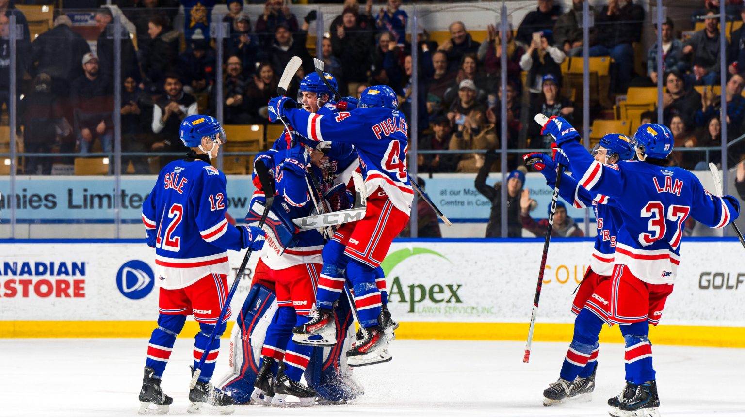 Rangers open first round of playoffs against Erie