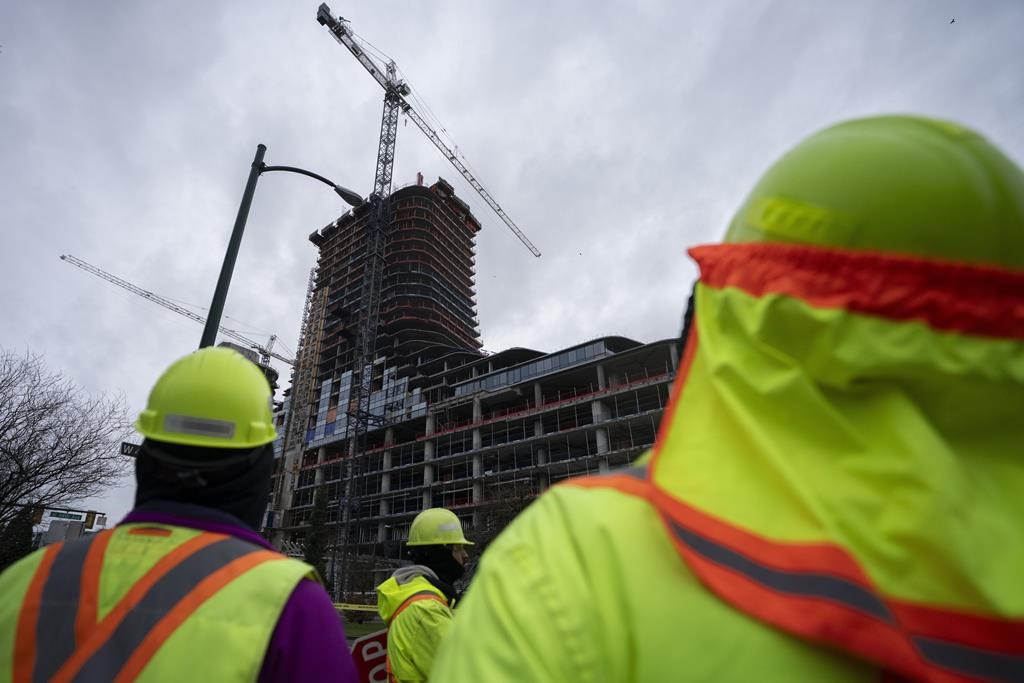 One person dead after load from construction crane falls on Vancouver ...