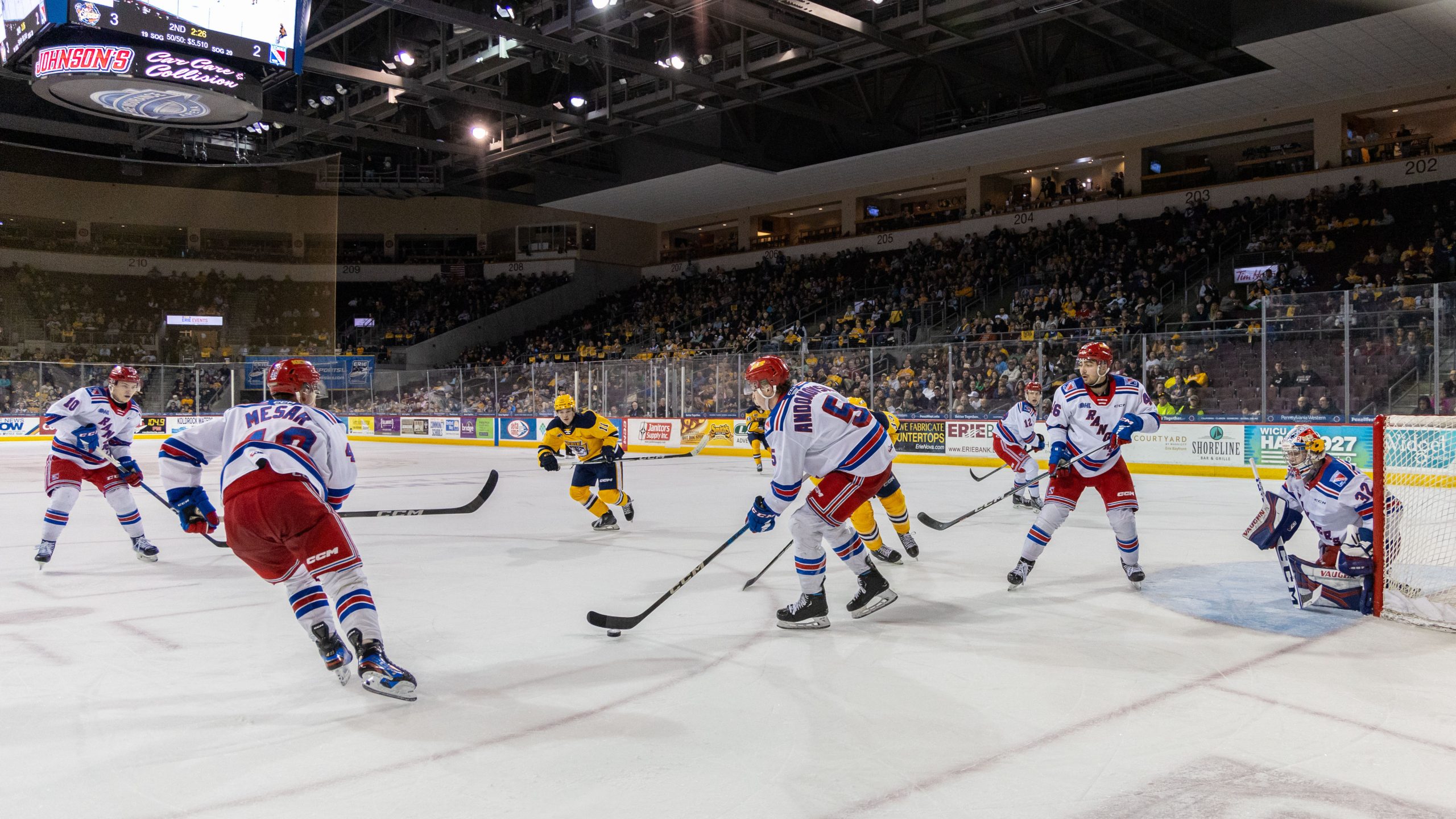 Thrilling OT win for Rangers against Erie; series now 2-1 for Kitchener