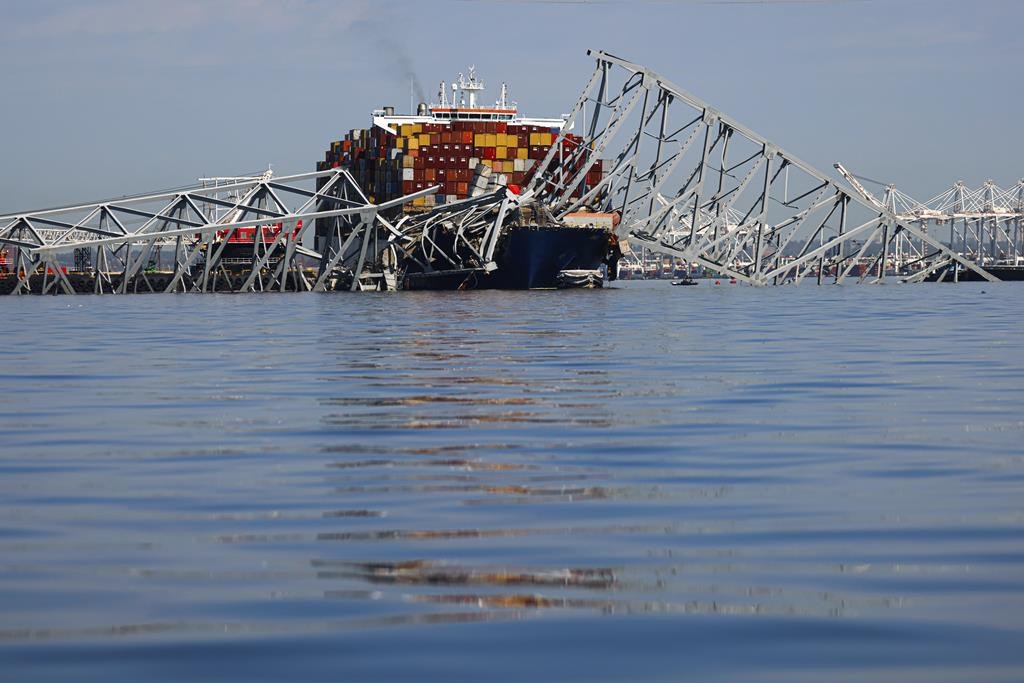 Crews turn sights to removing debris from ship's deck in Baltimore ...