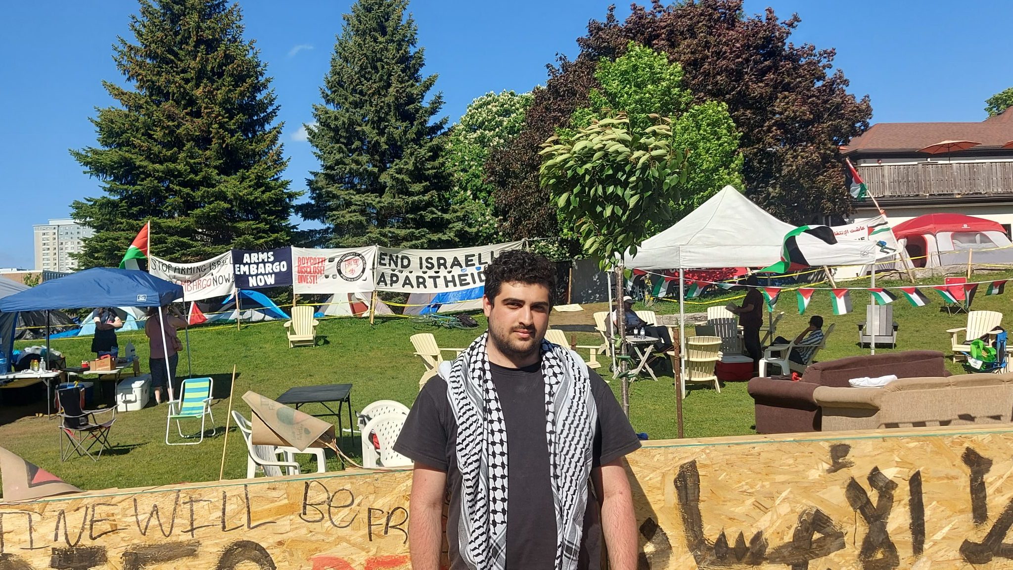 Palestinian encampment gets notice to end demonstration by UW