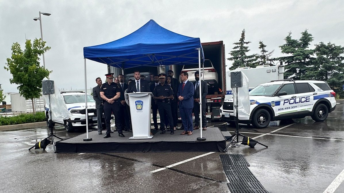 Peel Police recover hundreds of stolen vehicles, lay charges