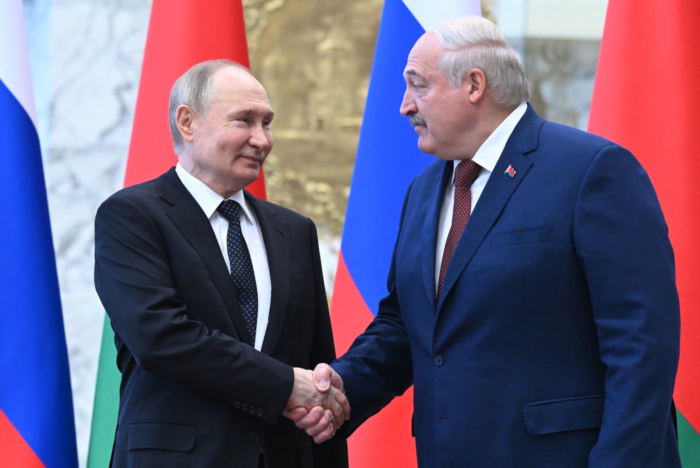 On a visit to his Belarusian ally, Putin questions Zelenskyy's ...