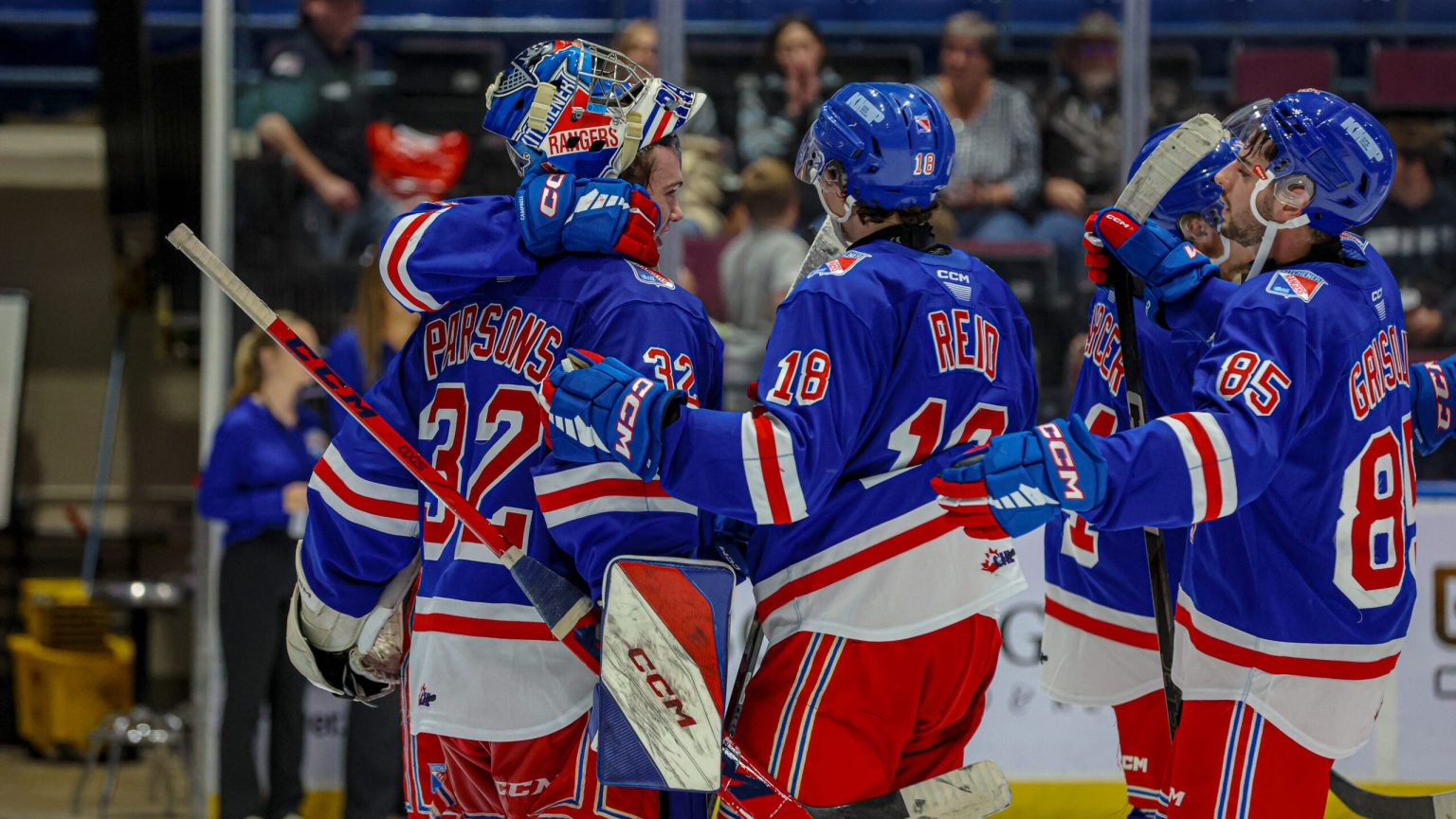 Rangers top of the OHL standings after 7th straight win
