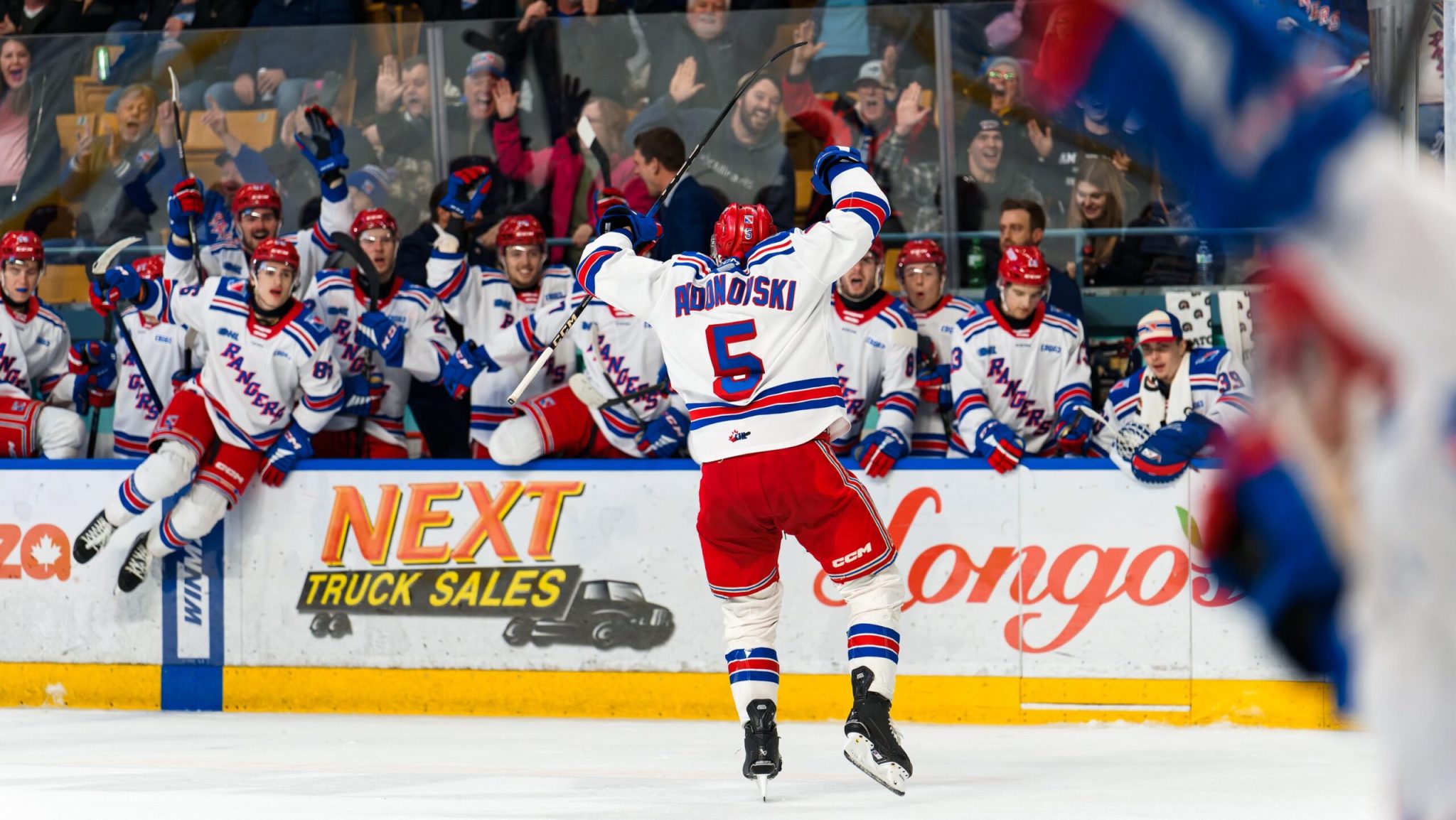 Are the Kitchener Rangers in the playoffs?