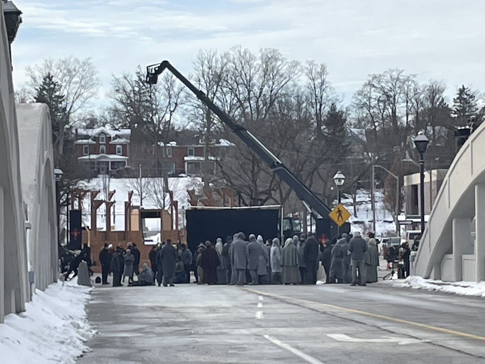 Where to see the filming of Handmaid's Tale in Cambridge