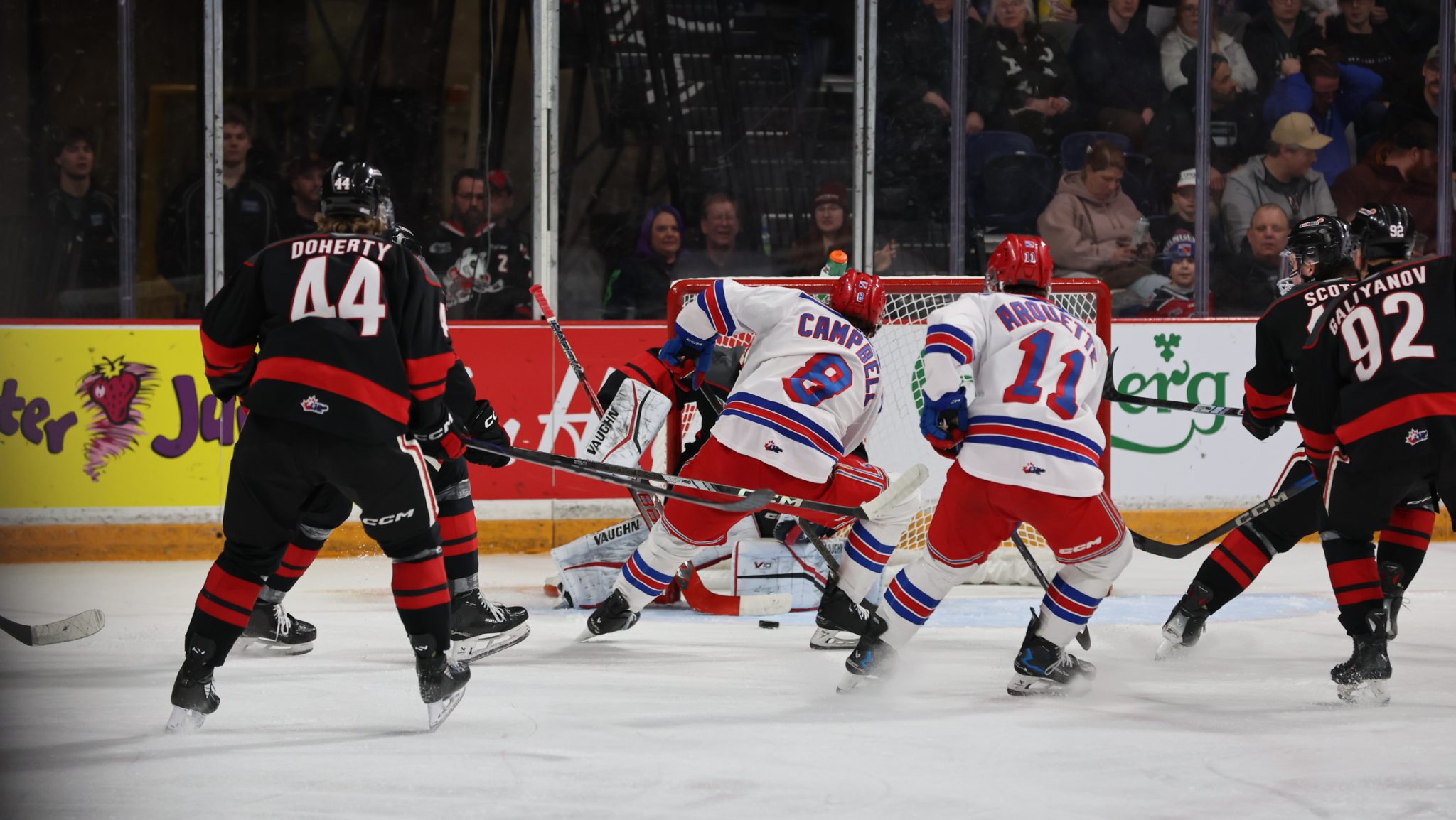 Are the Kitchener Rangers in the playoffs?