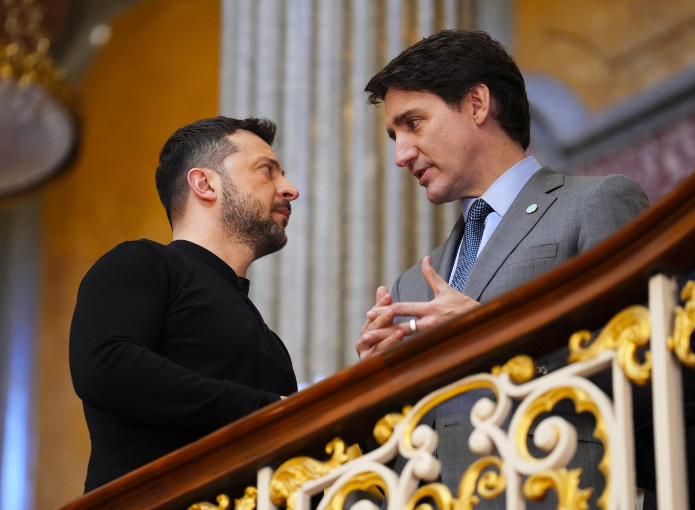 Trudeau staunchly defends Zelenskyy as London summit on European ...
