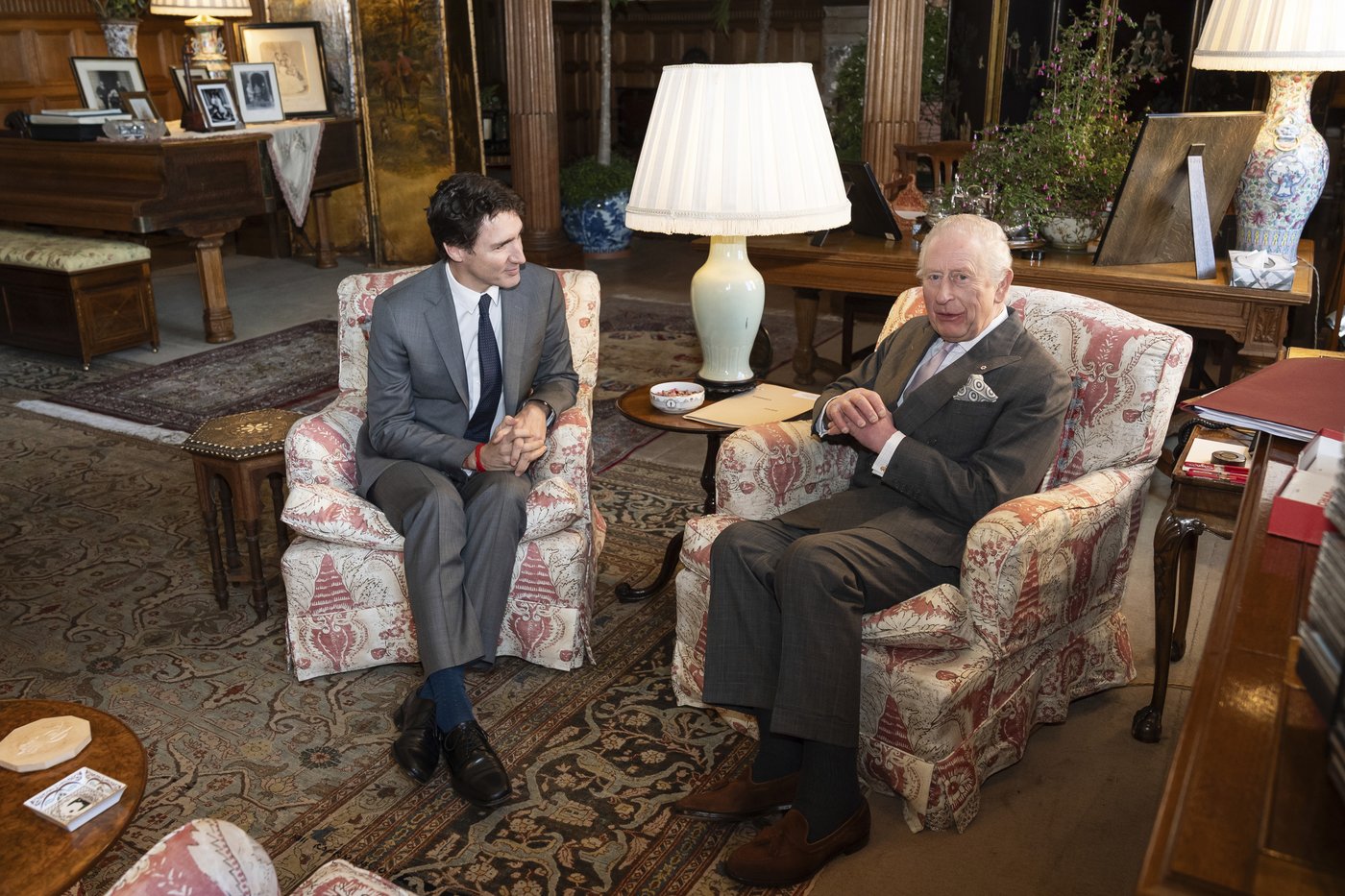 Trudeau, King Charles discuss Canada's sovereign future amid Trump talk ...