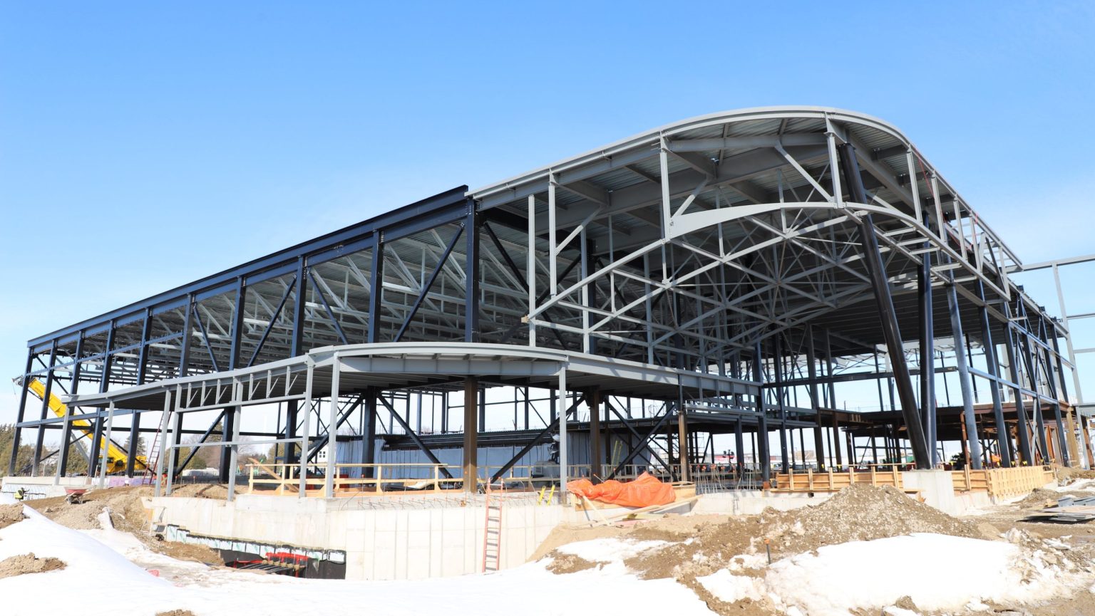 Kitchener park reopens next to large recreation construction project