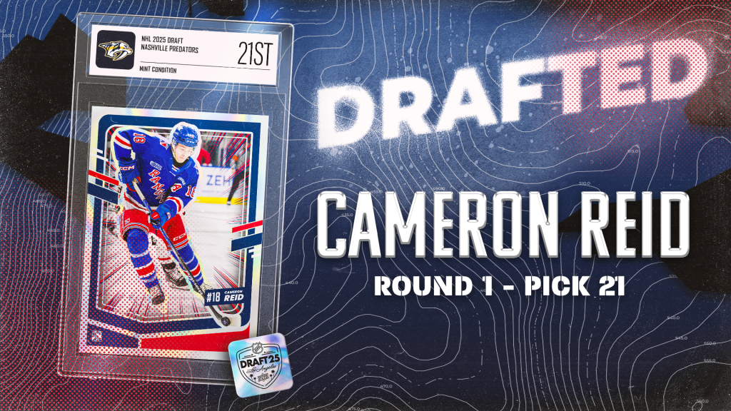 Elmira's Brady Martin drafted 5th overall by Nashville Predators