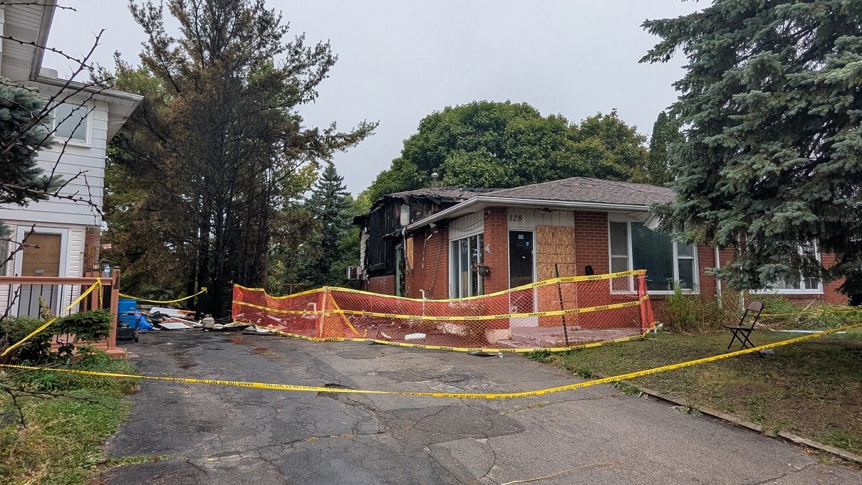 Careless smoking blamed for fire at semi-detached homes in Kitchener