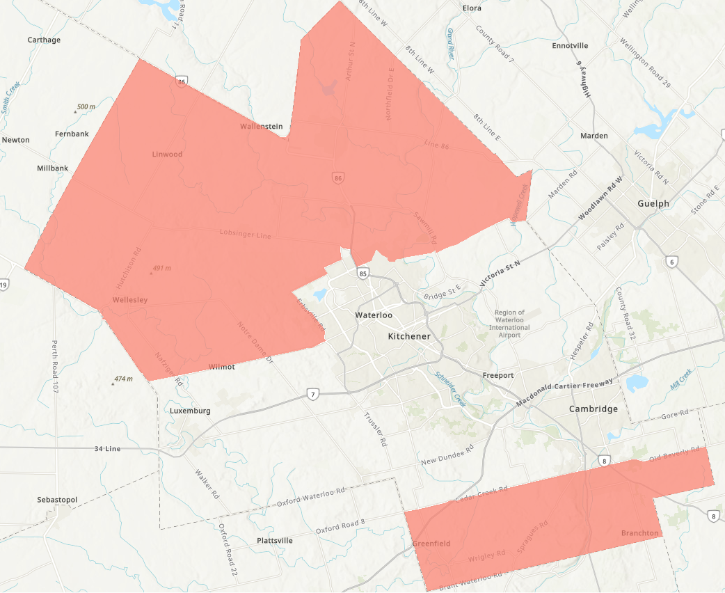 Region of Waterloo delivers new garbage and green carts