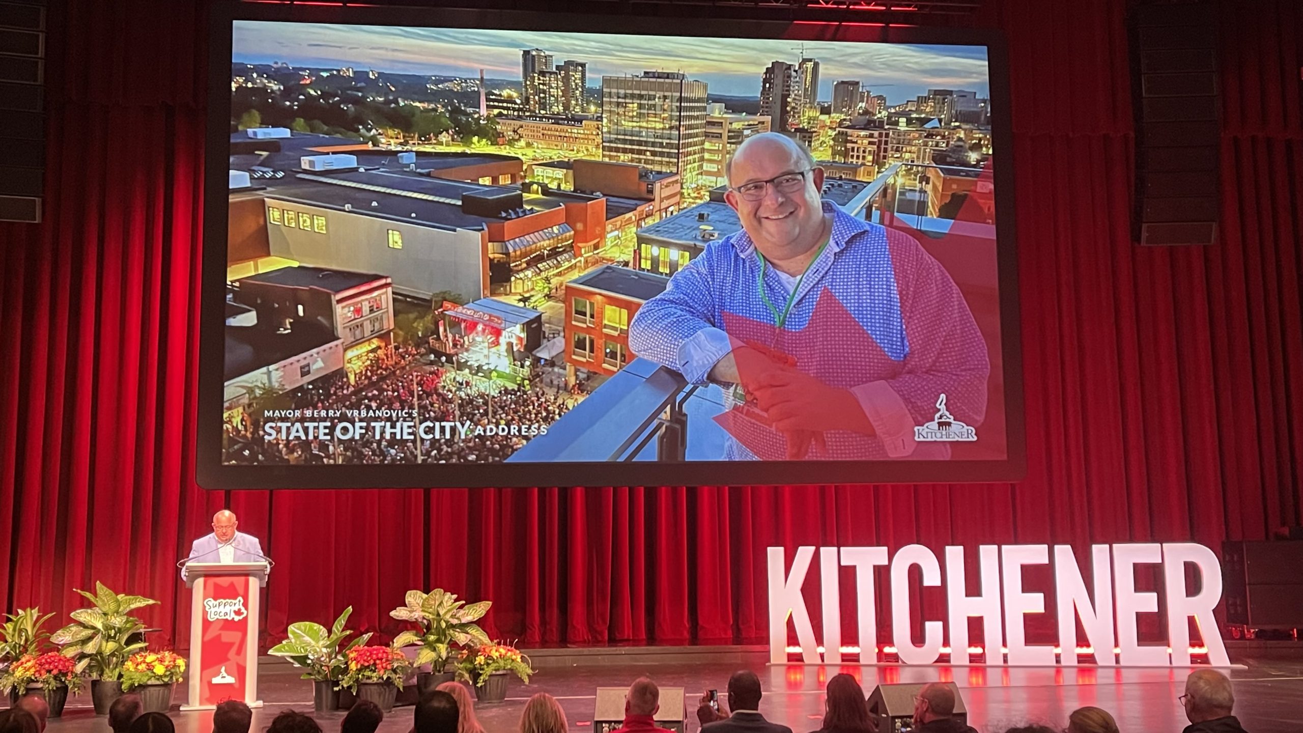 'Supporting local' highlighted in Kitchener State of the City address