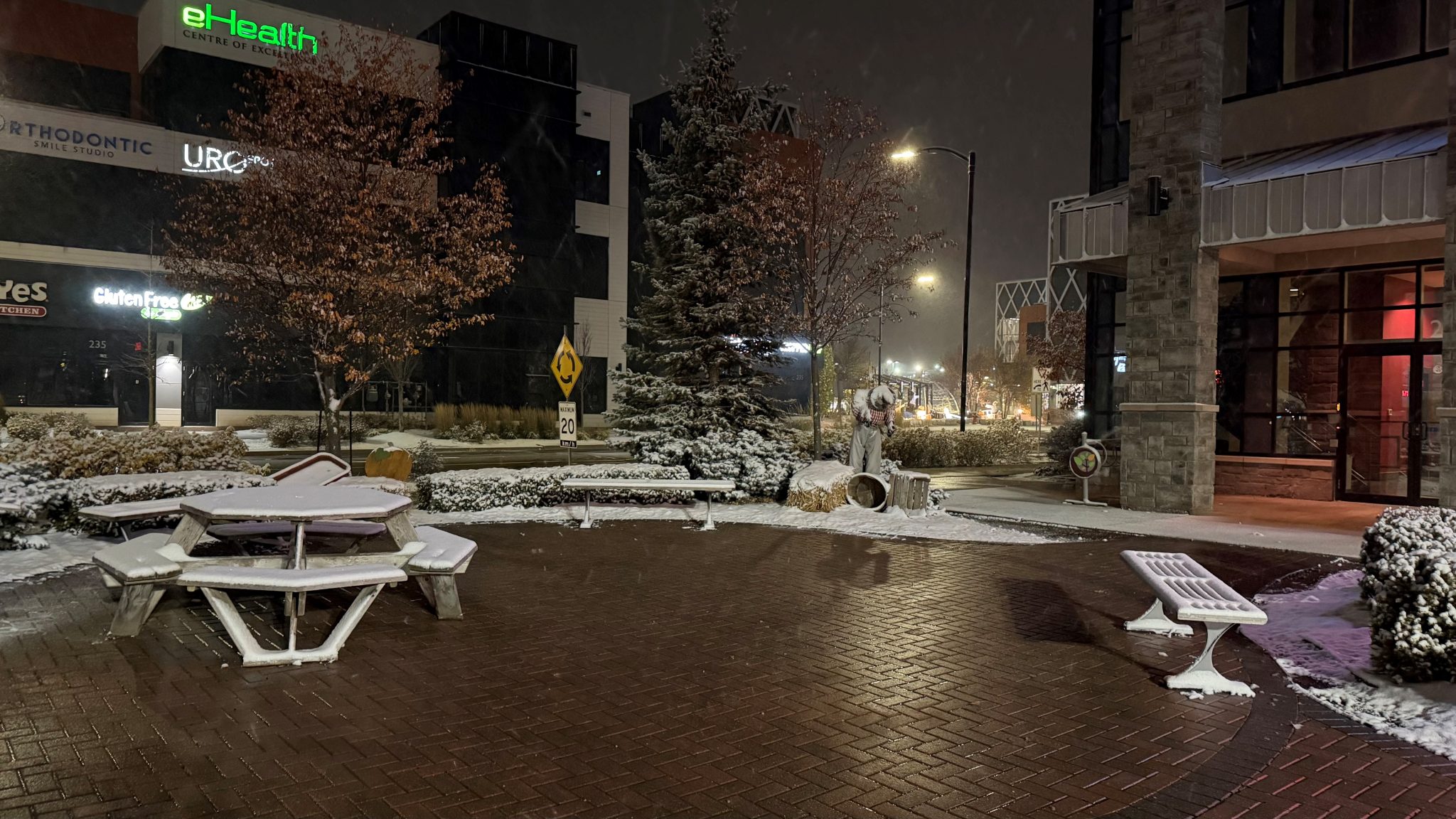 First snowfall of the season hits Waterloo Region
