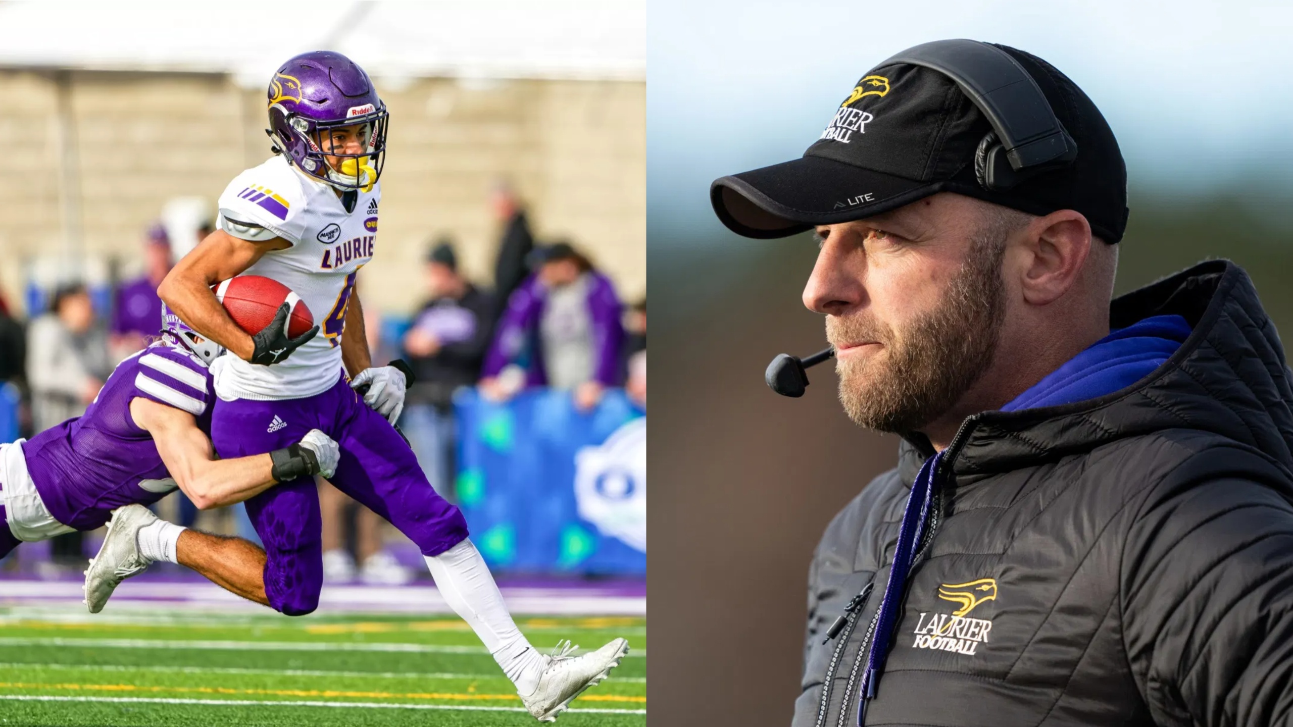 Laurier coach, wide receiver win personal awards
