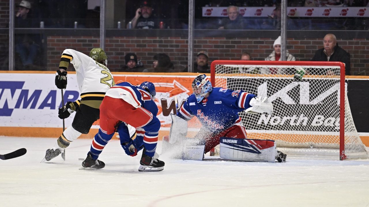Rangers finish 2025 with a victory over North Bay Battalion