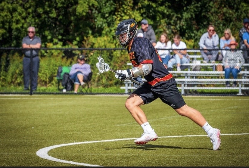A local lacrosse player is taking his talents onto the professional stage
