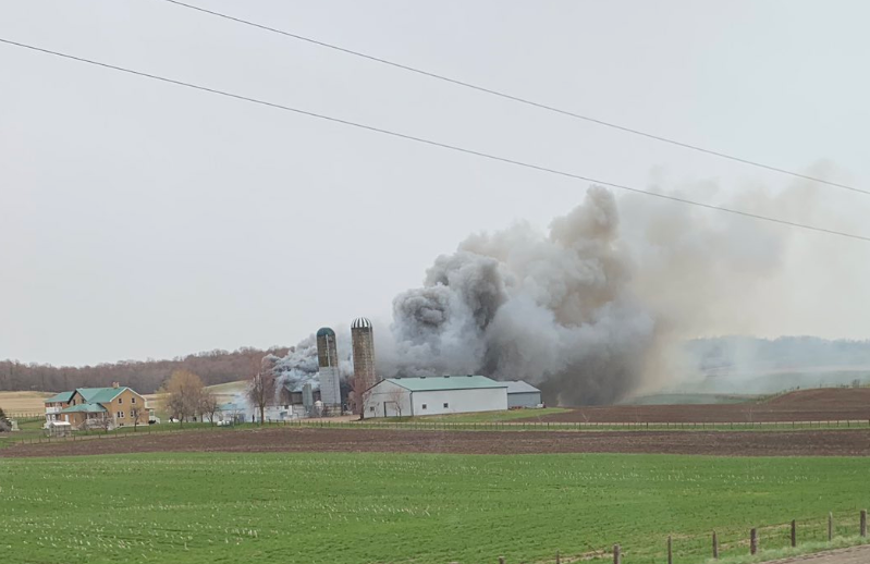 Barn fire in Wellesley causes $650,000 damage