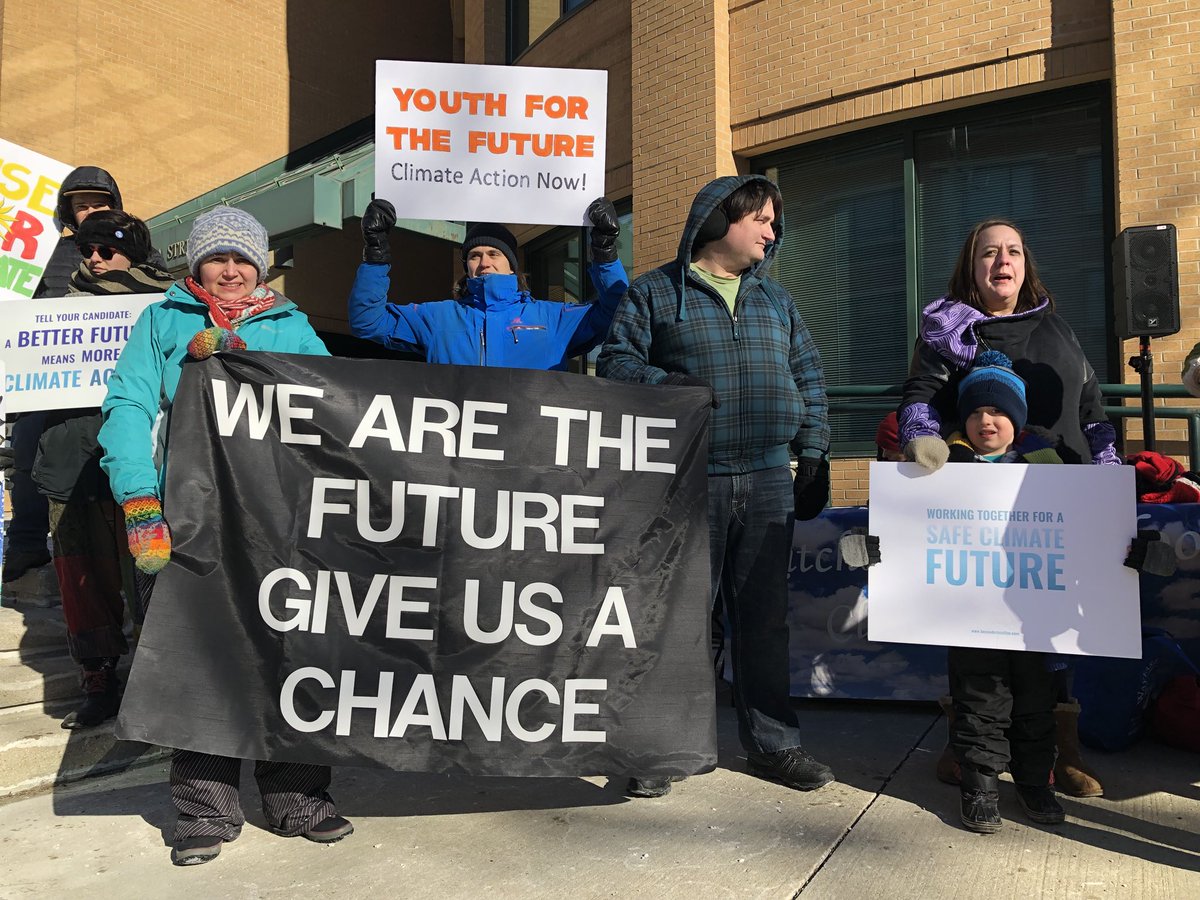Children and youth strike against climate change in Waterloo Region