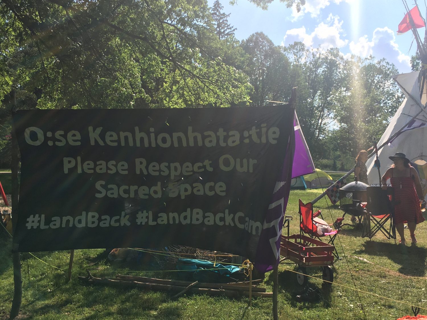 Indigenous Land Back Camp GoFundMe page receives triple its initial goal