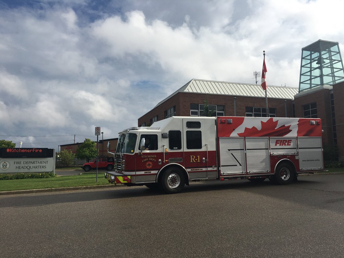 Fire behind downtown Kitchener restaurant causes $10K in damage