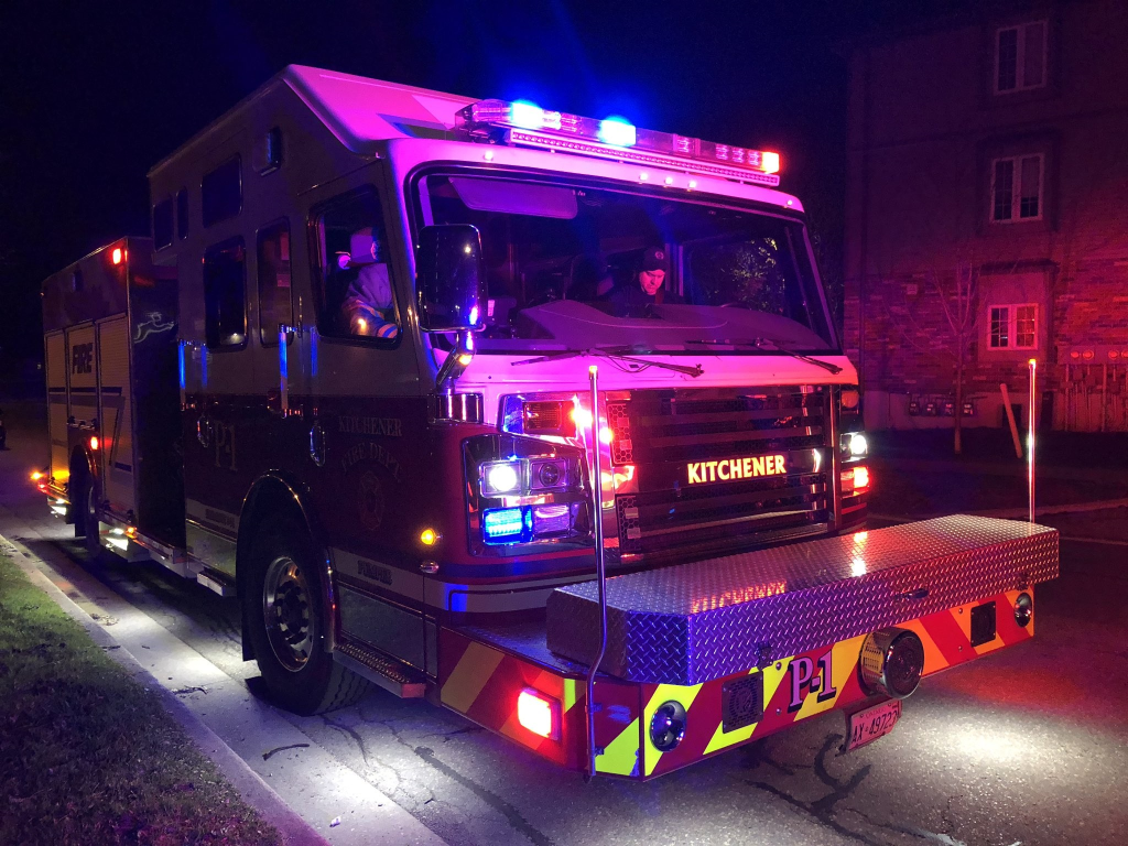 Townhouse fire in Kitchener results in millions in damage
