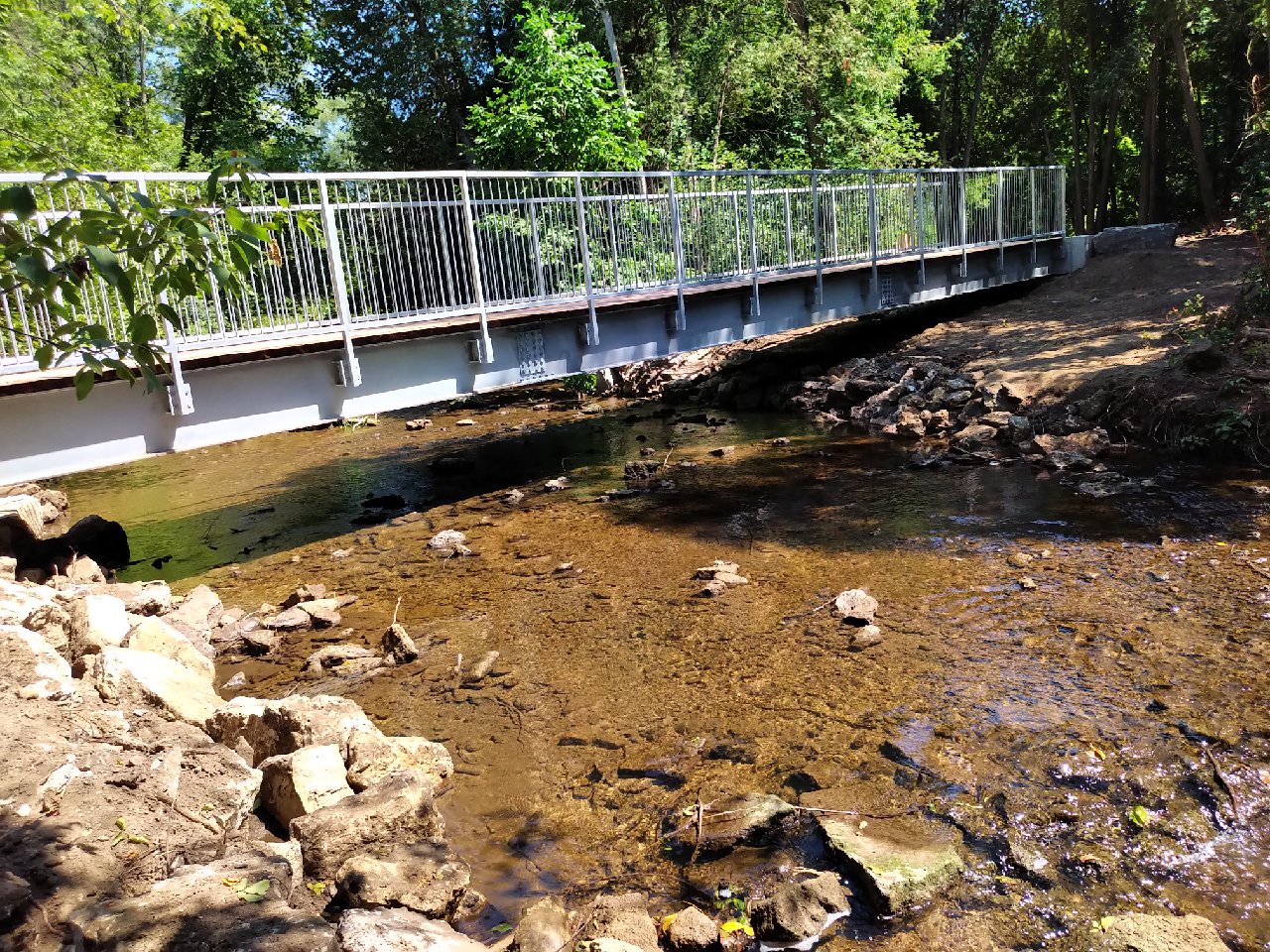 Mill Run Trail in Cambridge back open
