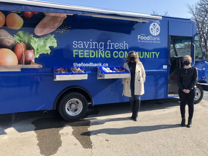 The Food Bank of Waterloo Region introduces Mobile Pantry truck
