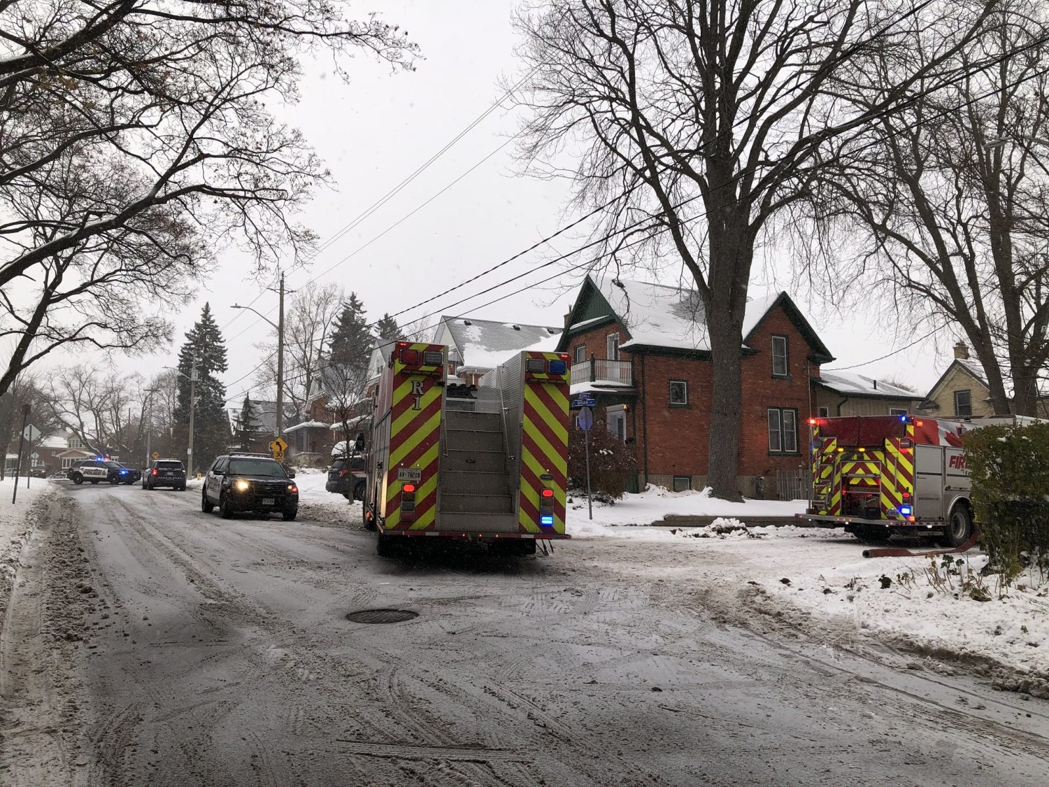 Fire in Kitchener now a police investigation (update)