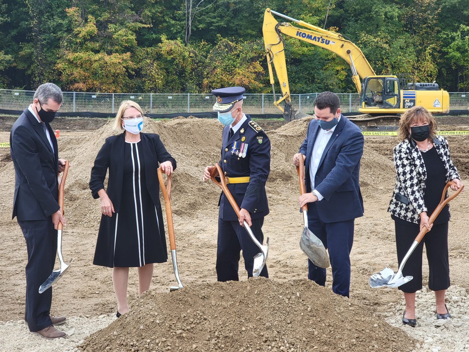 Ground has broken for a new Cambridge OPP detachment
