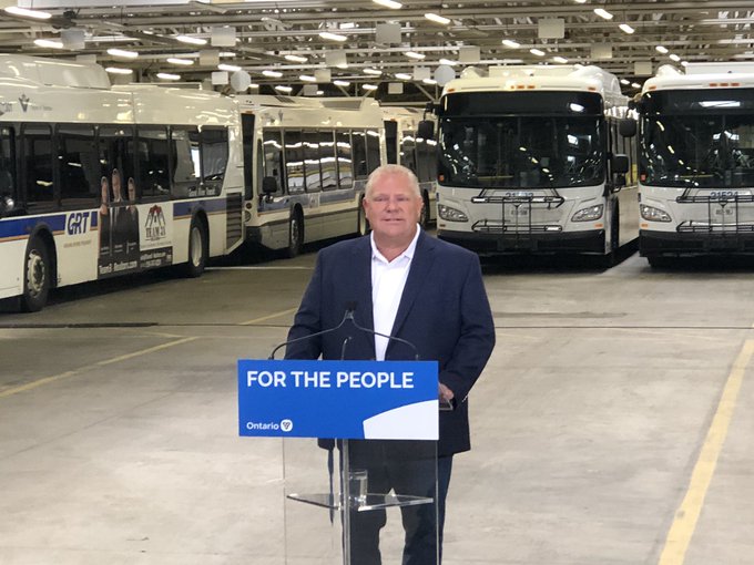 Premier Ford announces investments into 16 transit projects across ...