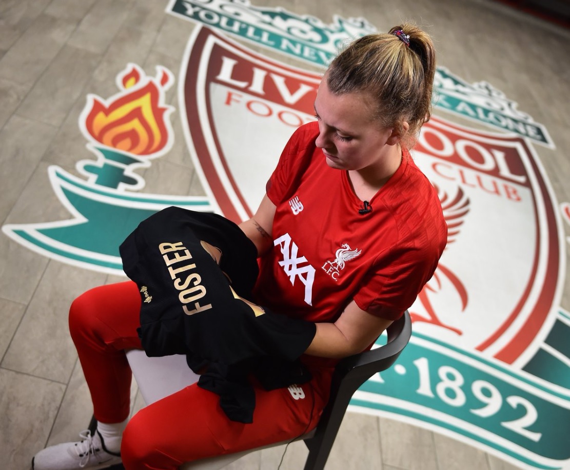 Rylee Foster realizing soccer dream with Liverpool
