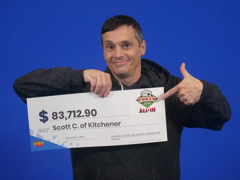 Kitchener resident celebrating $83K lottery win