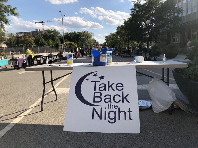 'Take Back the Night' nearly one hundred gather to raise awareness on ...